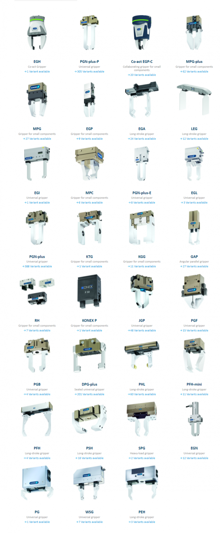 SCHUNK Parallel gripper - PBA Systems - Experts in Ultra-precision ...
